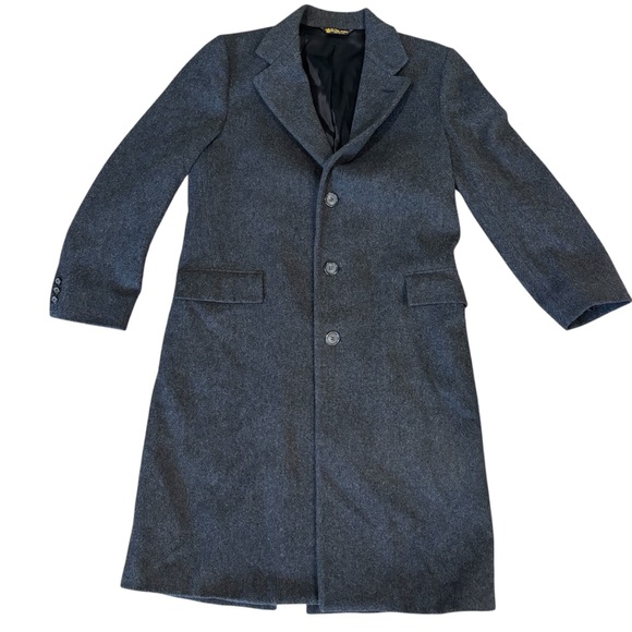 Woodwards | Jackets & Coats | Woodward Pure Wool Mens Long Wool Coat ...